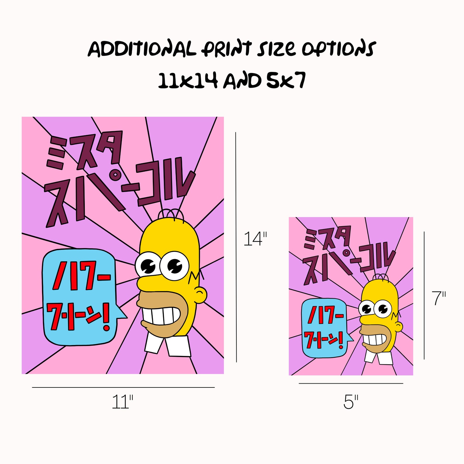 Mr. Sparkle Digital Art Print, Homer Simpson Digital Artwork | Instant ...