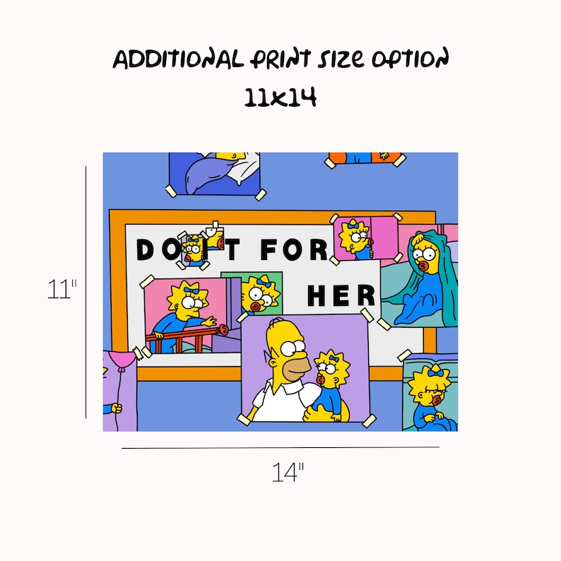 Homer Simpson, Do It for Her Digital Art Print | Instant Download ...