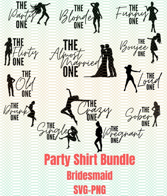 Party Group Shirt SVG PNG Bachelorette Wedding - Etsy