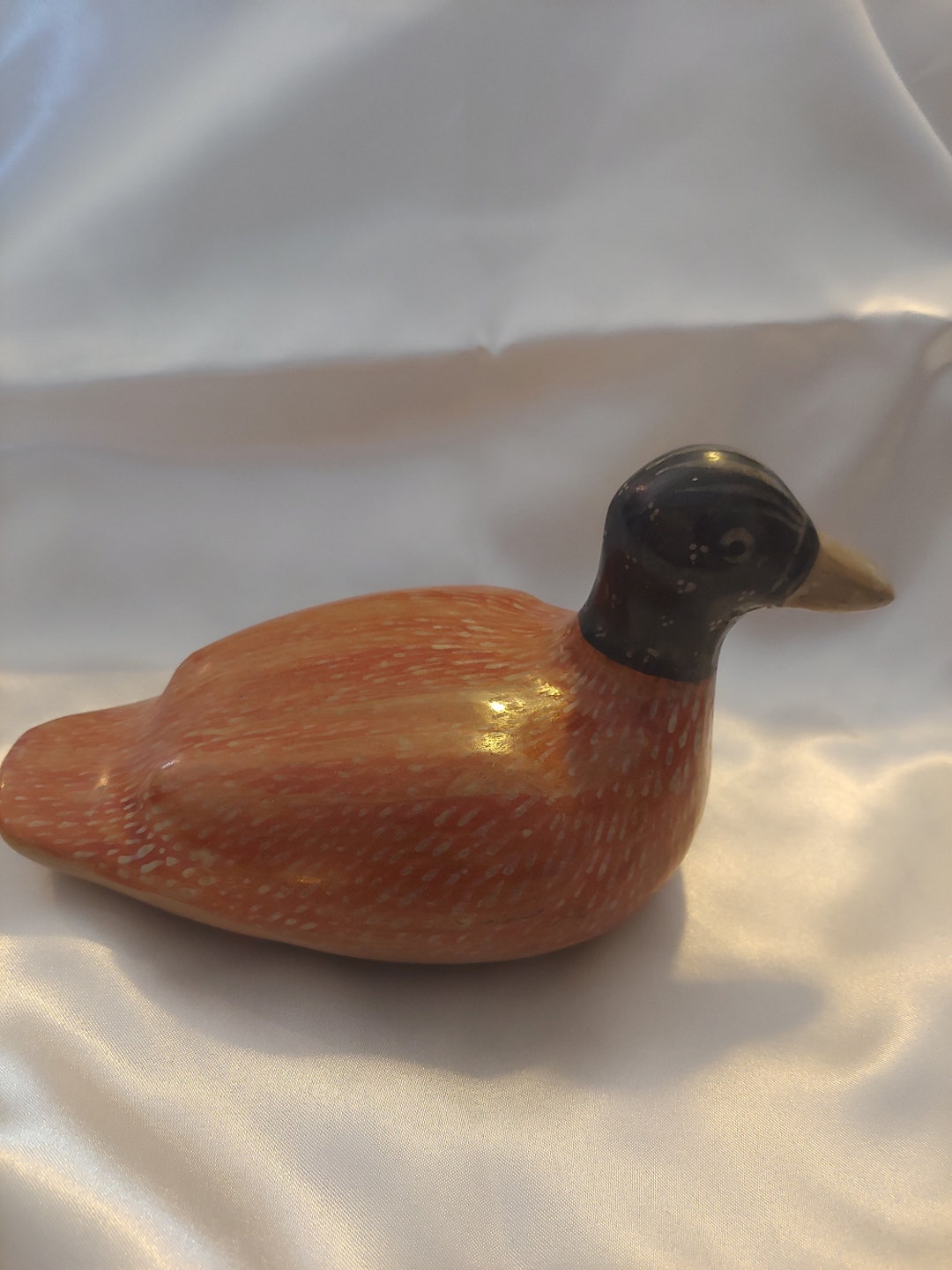 Mexican Folk Art Pottery Duck - Etsy