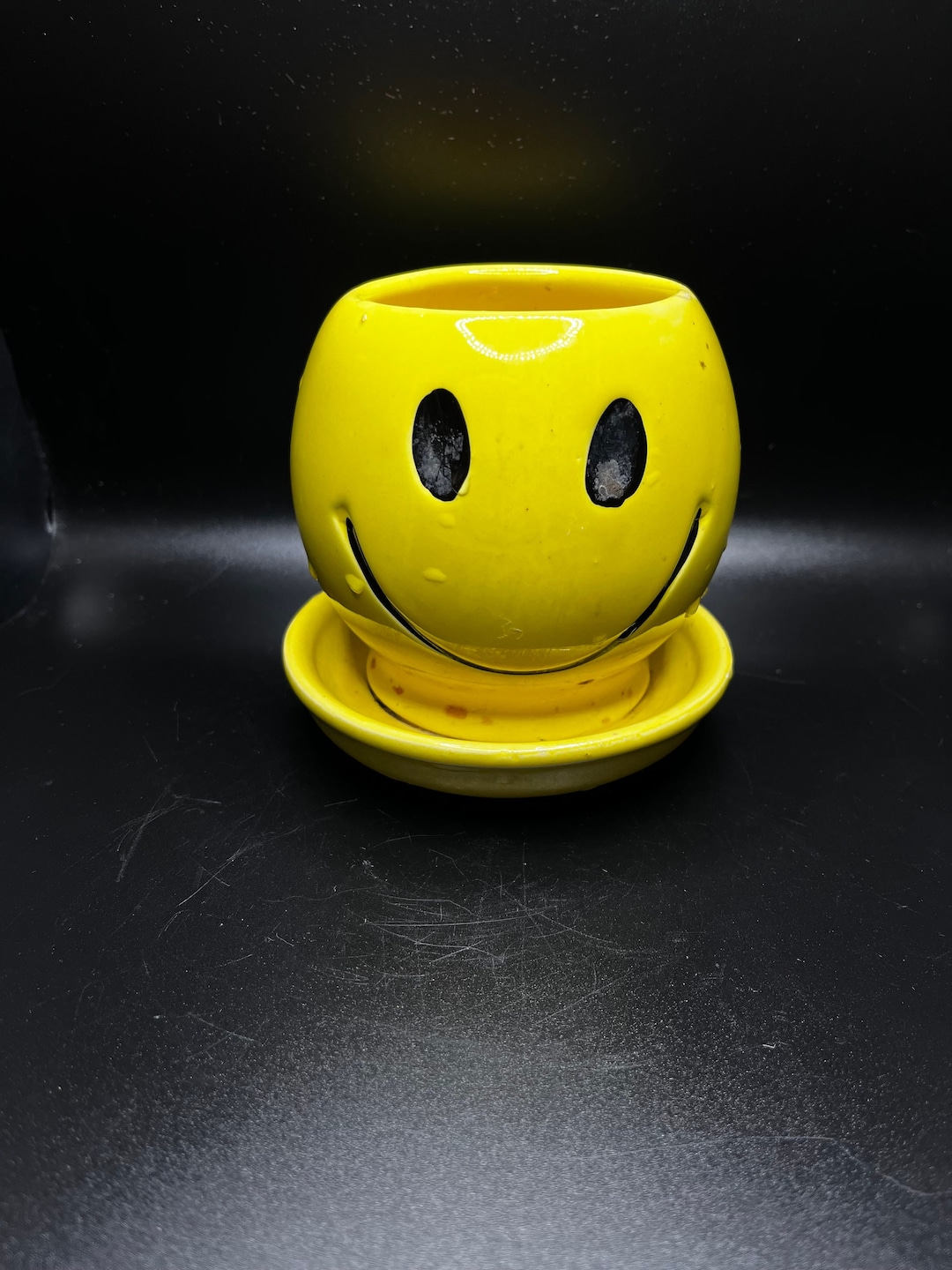 RARE! 1970s Mccoy Pottery Smiley Face Planter - Etsy