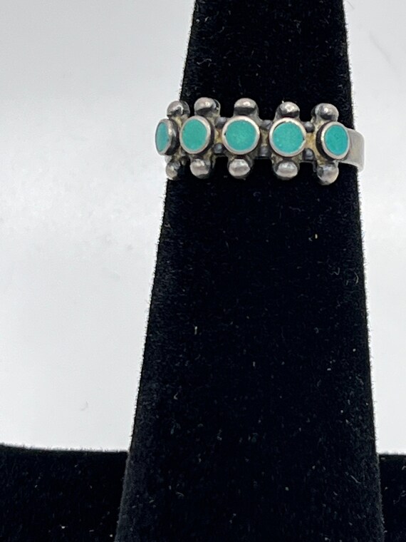 Vintage small ring silver - Gem