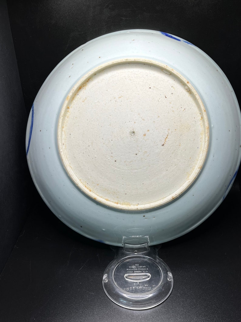 Antique Chinese Fish Plate, Several Available Blue Cobalt, Ching ...