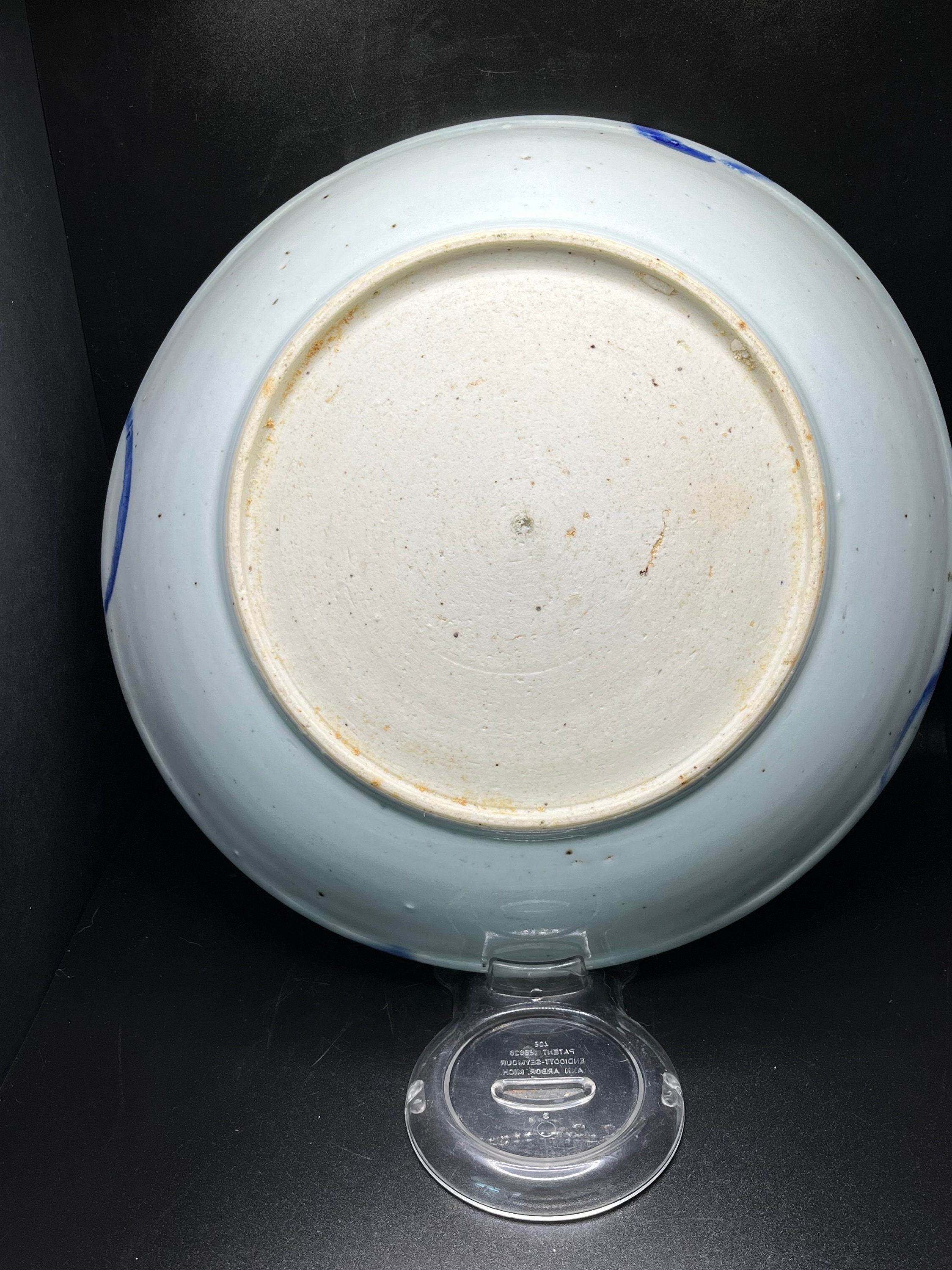 Antique Chinese Fish Plate, Several Available Blue Cobalt, Ching ...