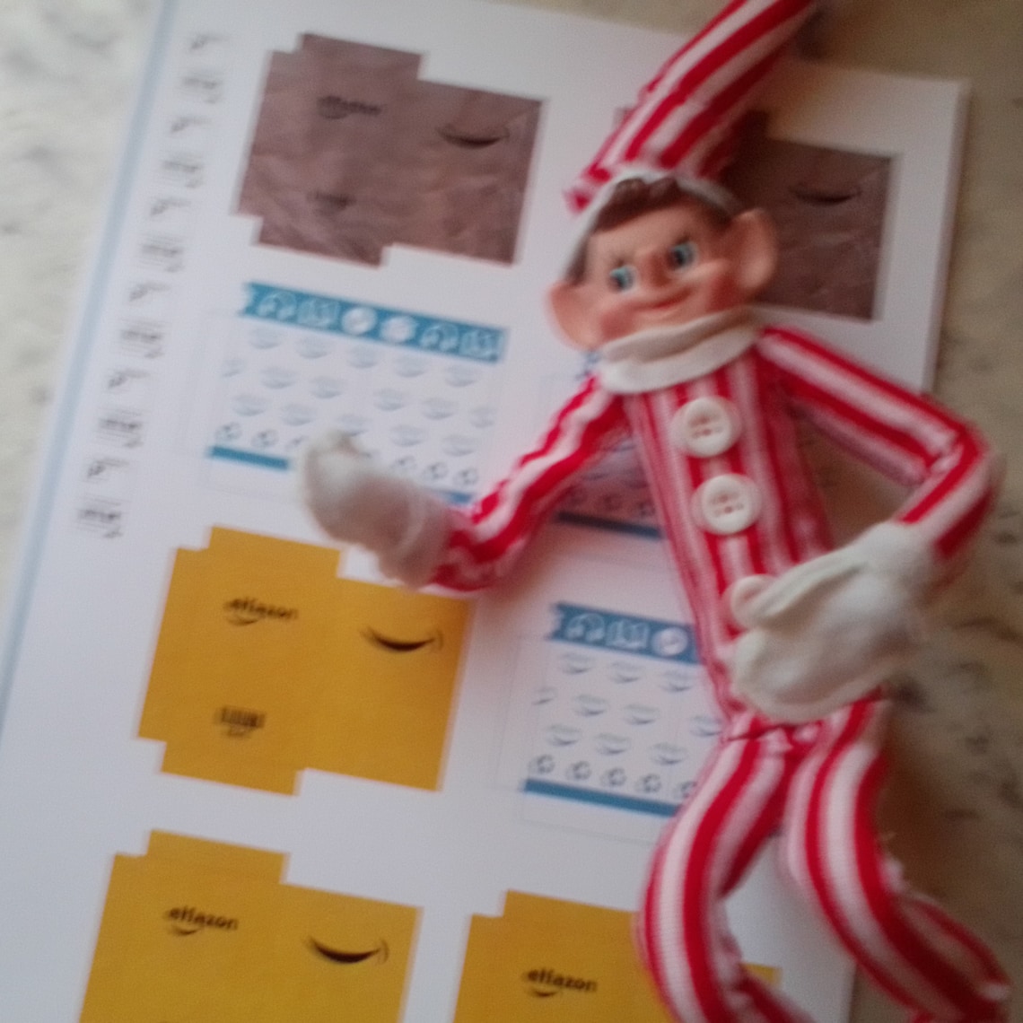Christmas Elf Sized Elfazon Envelopes amazon Elf Prop Idea - Etsy