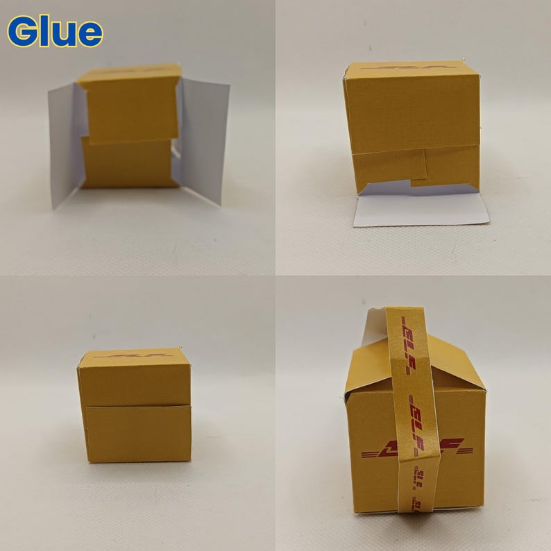 ELF Packages Printable | Mini DHL Style Boxes for Elf | Christmas Elf ...