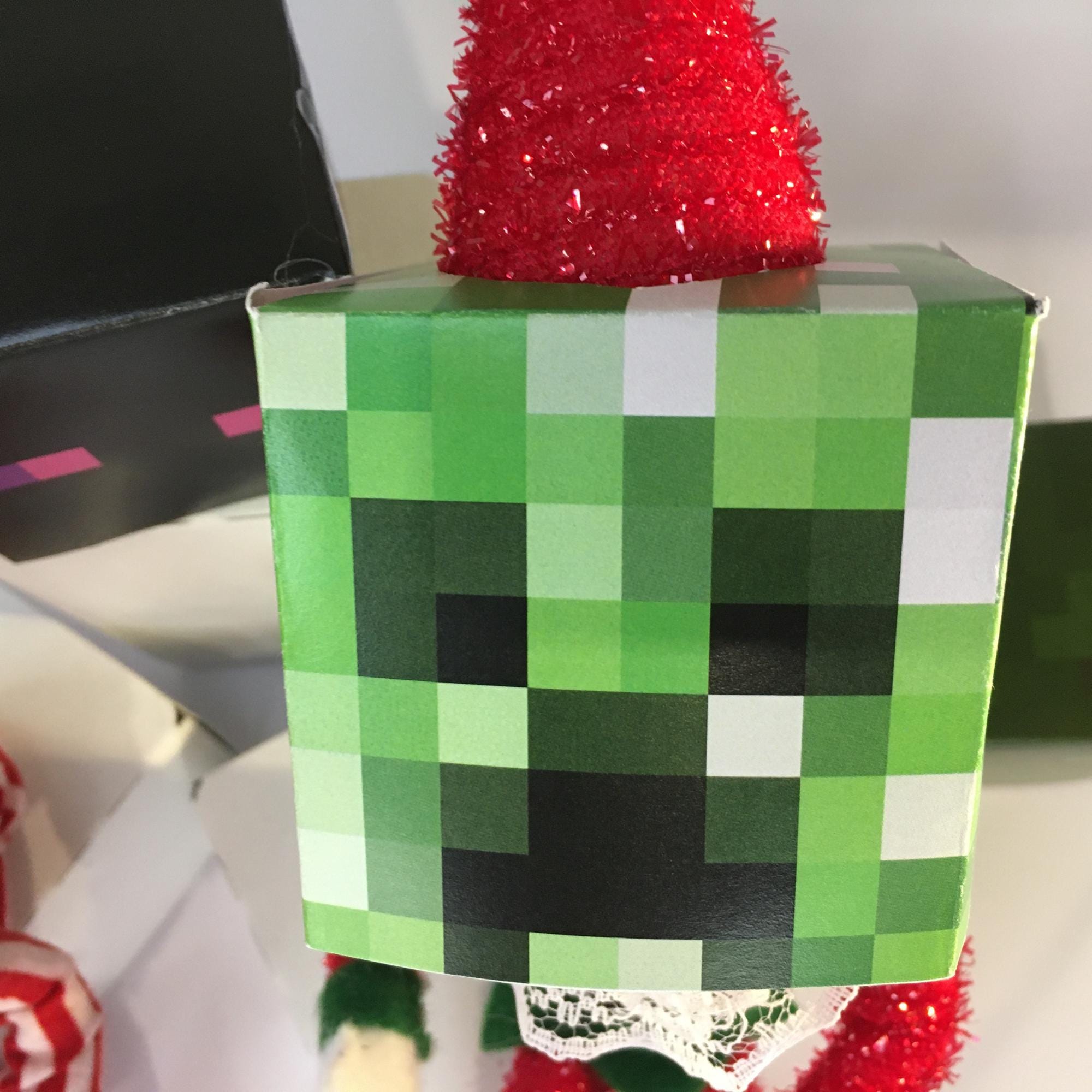 Minecraft-style Character Heads Printable: DIY Pixel Scene Props ...