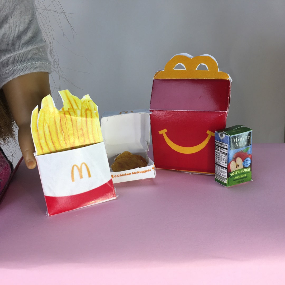18 Inch Doll Prop - Take Away Food - Instant Digital Download ...