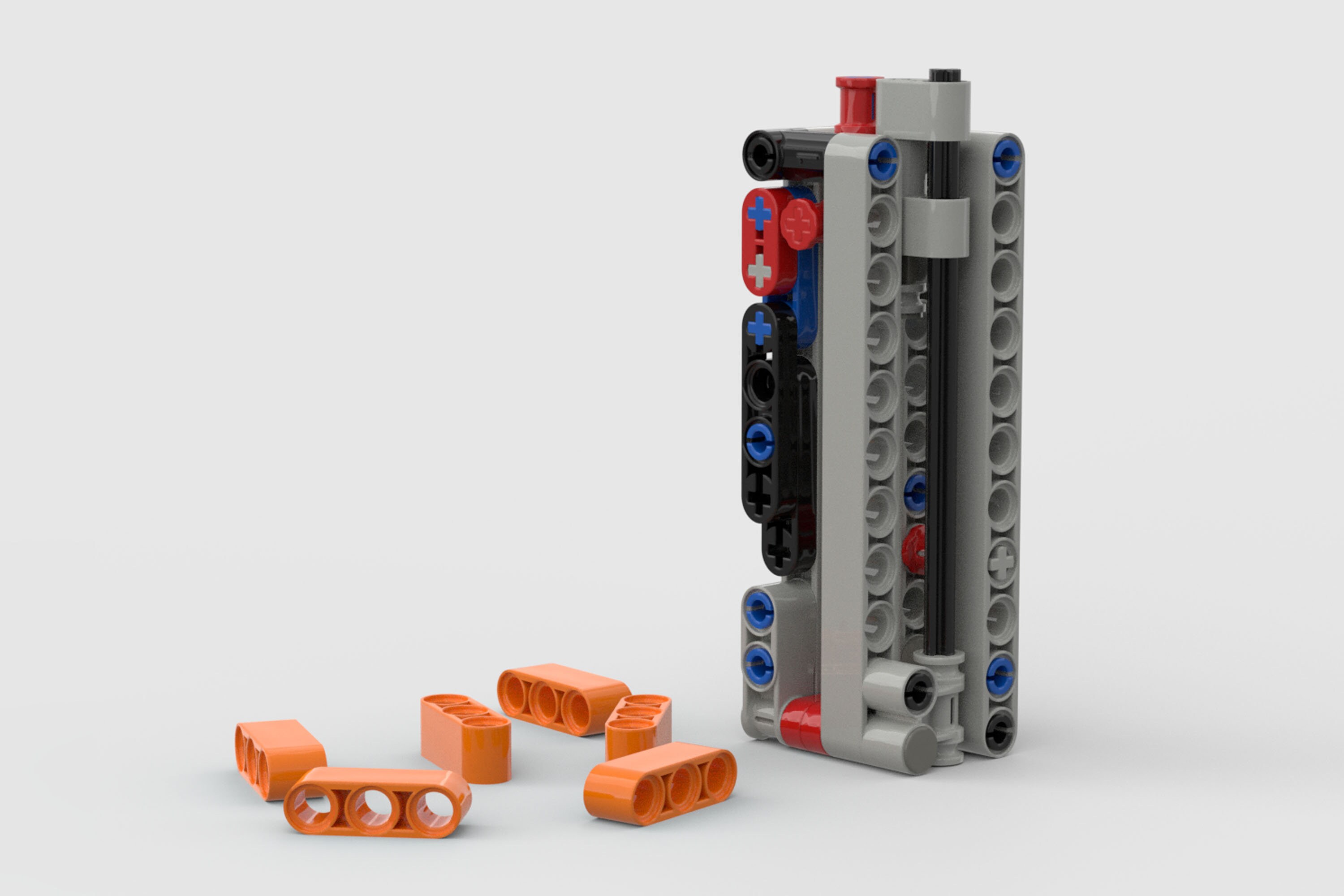 Glock Gun Replica Meccano Working Model PDF Instruction/custom Meccano ...