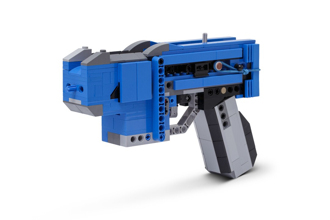 Meccano Gun Working Model PDF Instruction/custom Meccano Rubber Band ...