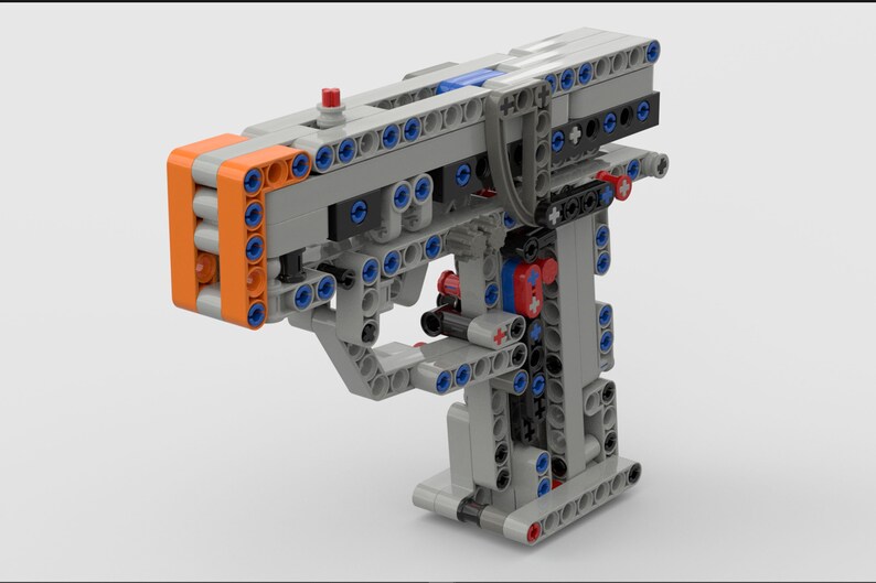 Glock Gun Replica Meccano Working Model PDF Instruction/custom Meccano ...