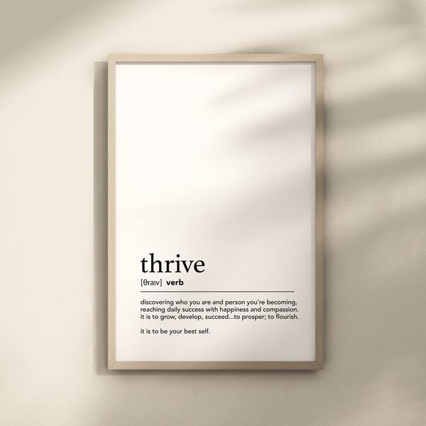 Thrive - Etsy