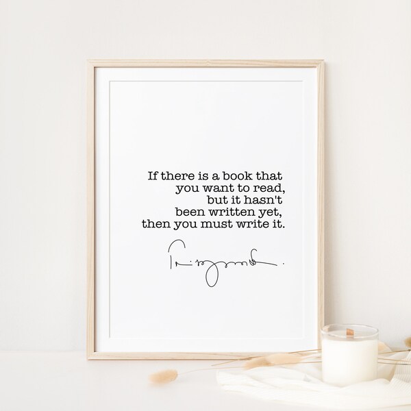 Toni Morrison Quote - Etsy