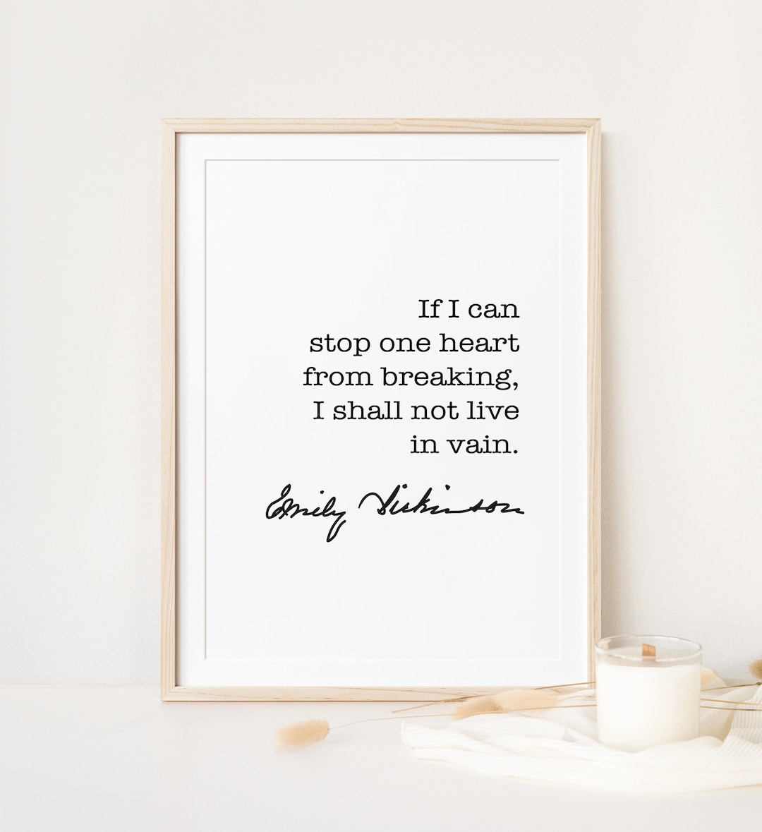 Emily Dickinson Printable Quote, Book Lovers Gifts, Digital Download ...