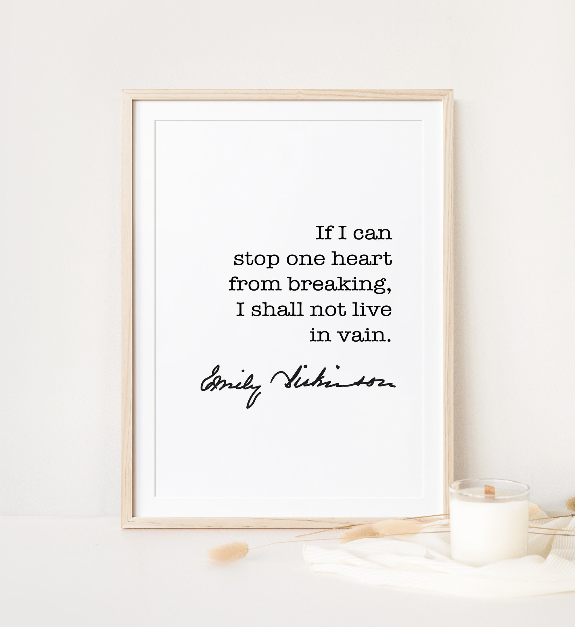 Emily Dickinson Printable Quote, Book Lovers Gifts, Digital Download ...