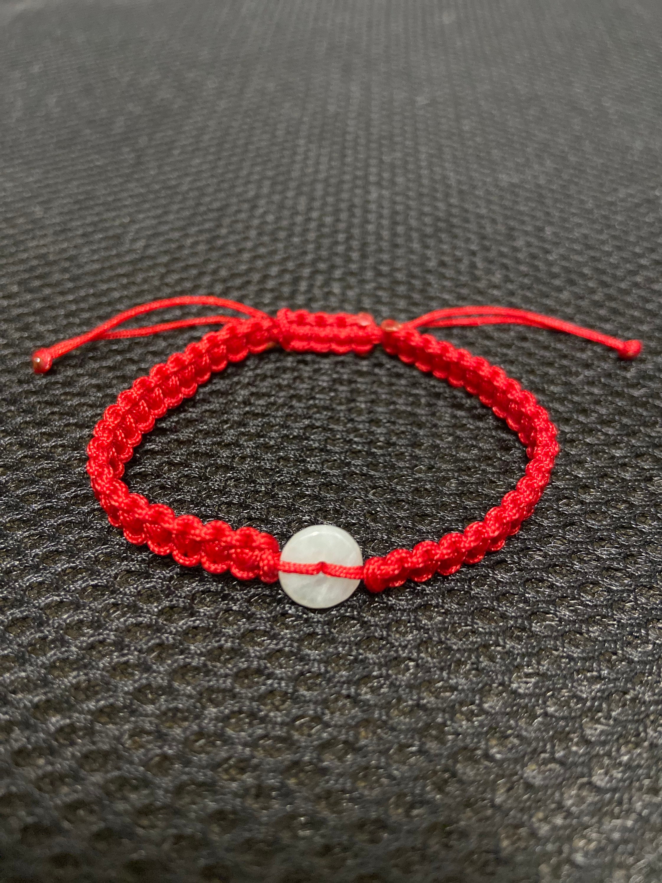 Jade Stone 9mm Donut String Bracelet, Anklet, Good Luck, His and Her ...