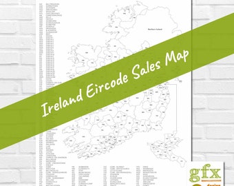 Ireland Post Codes - Etsy