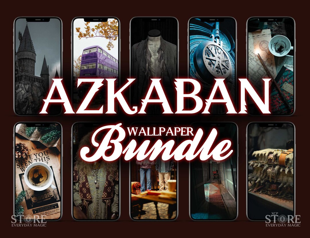 Azkaban Aesthetic Smartphone Wallpaper Bundle INSTANT DIGITAL DOWNLOAD ...