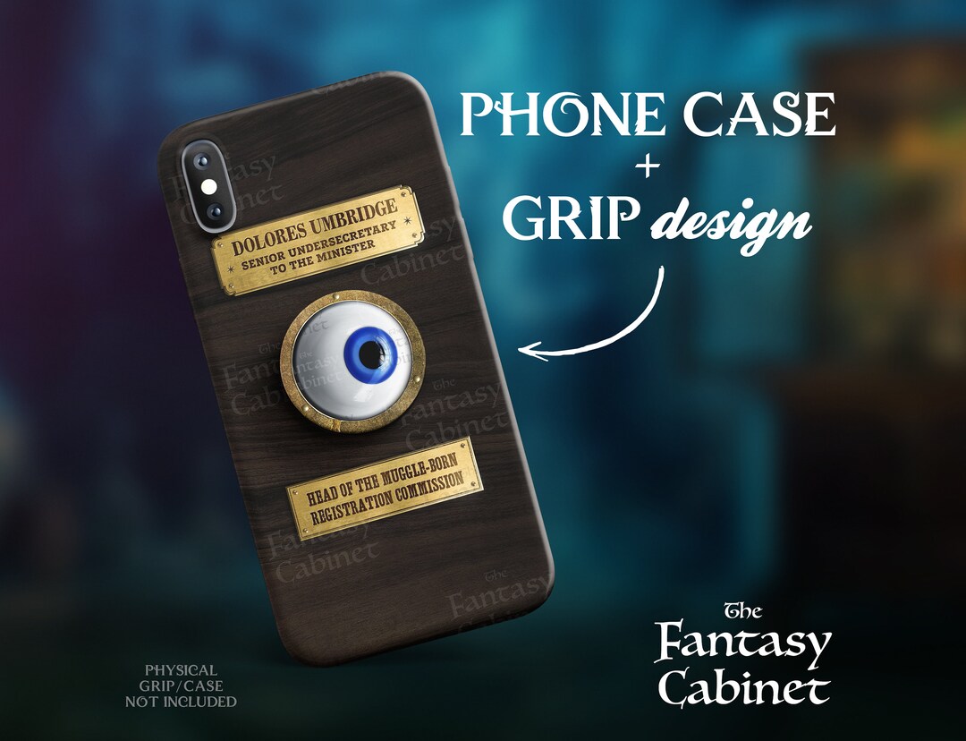 Dolores Umbridge Mad Eye Security Door | Phone Case + Round STICKER ...
