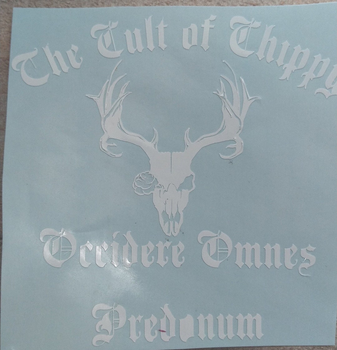 Wendigo Wind Cult of Chippy Vinyl Decal - Etsy