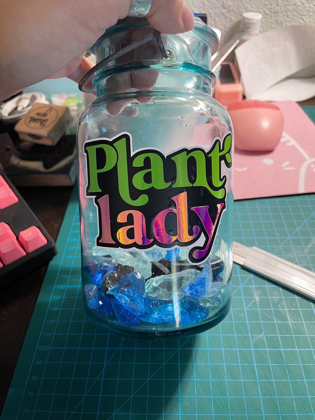 Plant Lady Vinyl Decal| Cute Lable| Plant Lover| Succulents ...