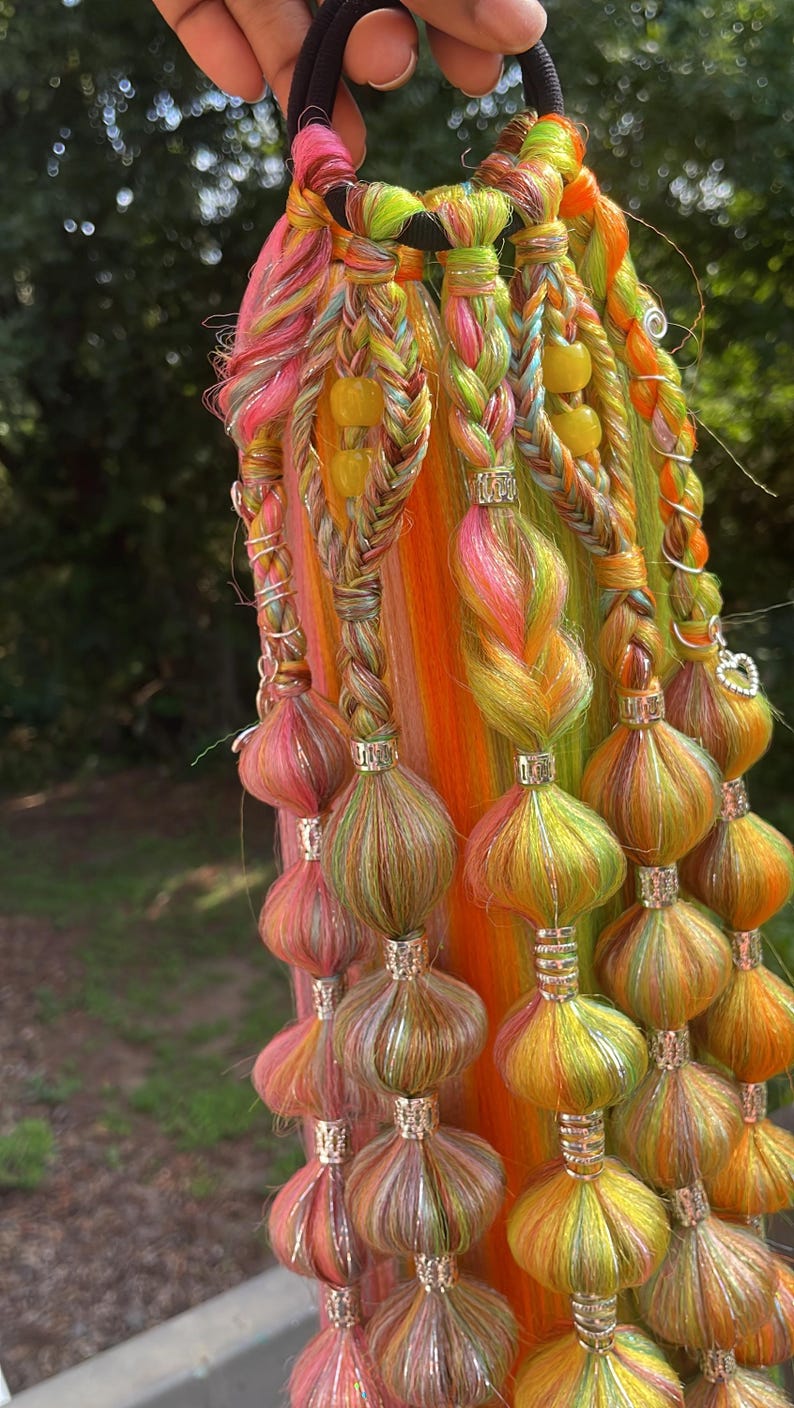 Matching Rave Braids ( Custom Colored) - Etsy