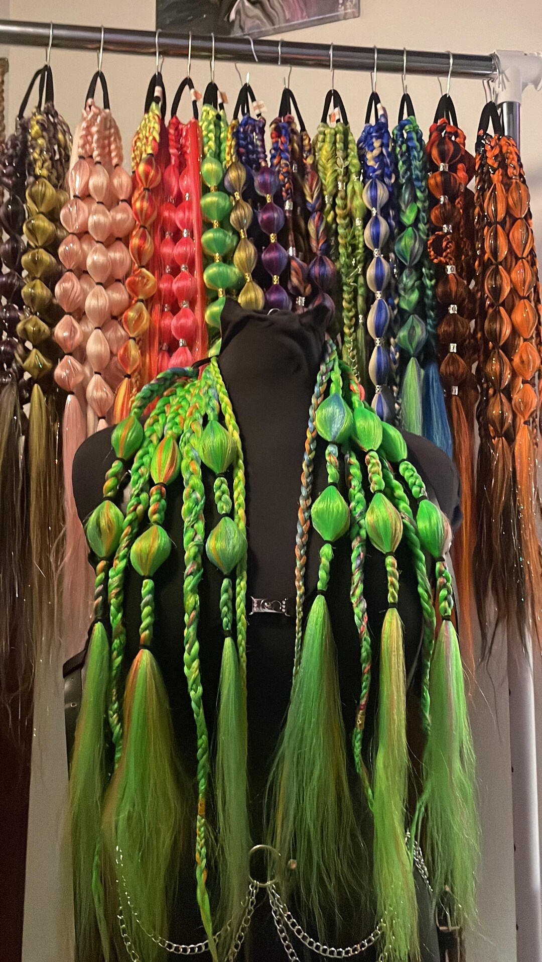 Rainforest Fairy Rave Braids - Etsy