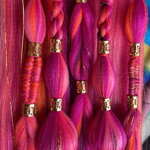 Reusable Rave Braids Sets - Etsy