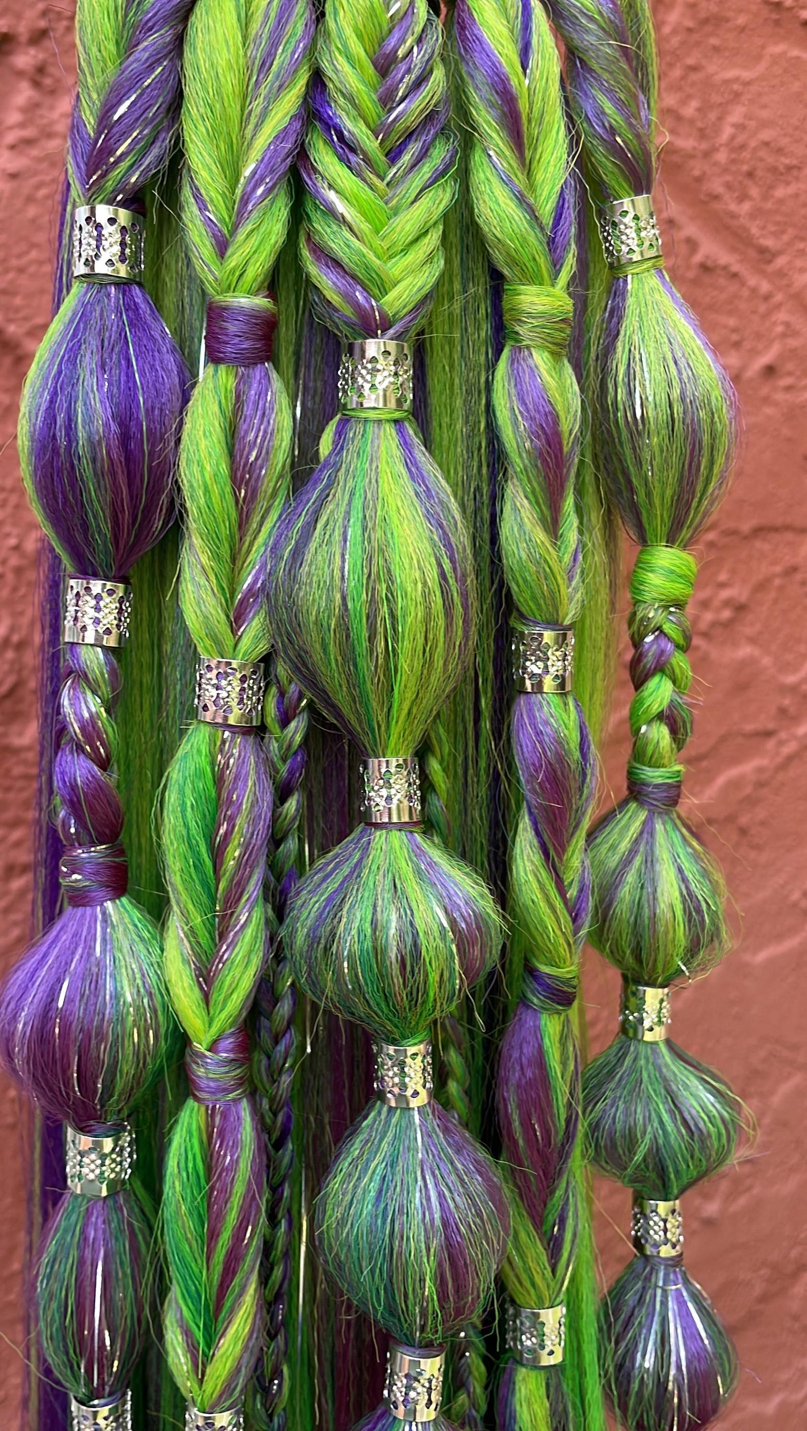 Emerald Eclipse Rave Braids - Etsy