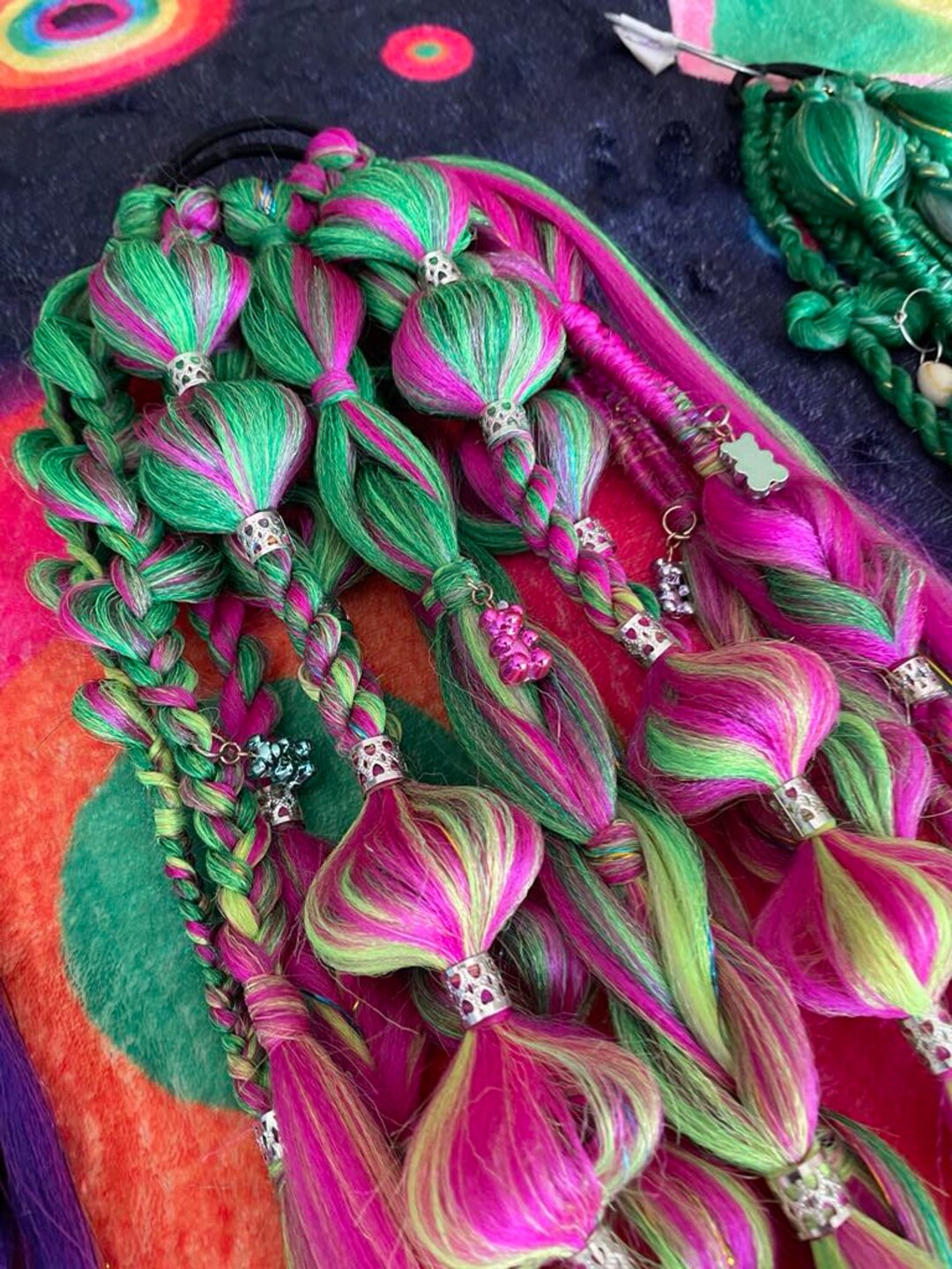 Melon Mirage Rave Braids - Etsy