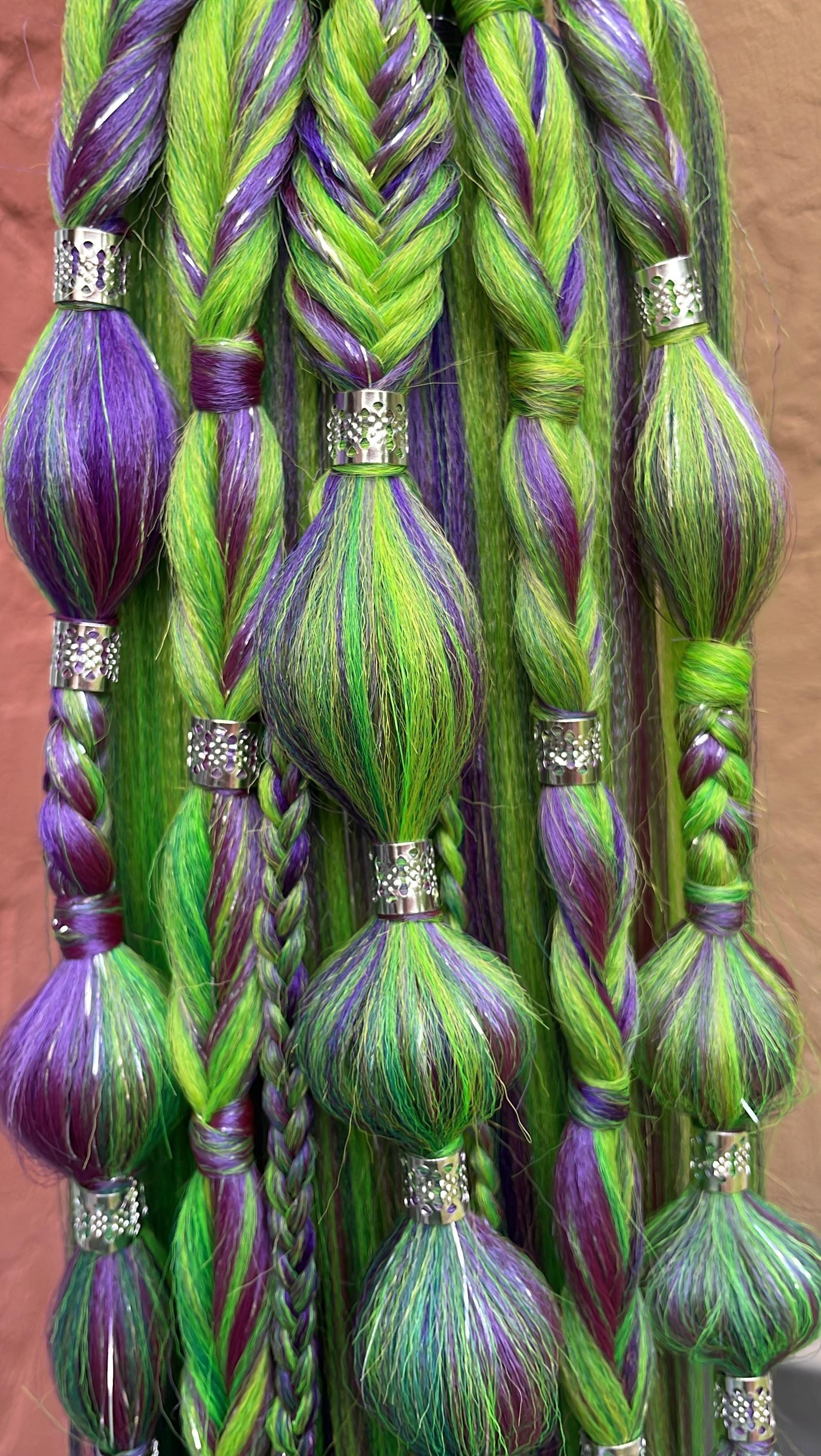 Emerald Eclipse Rave Braids - Etsy