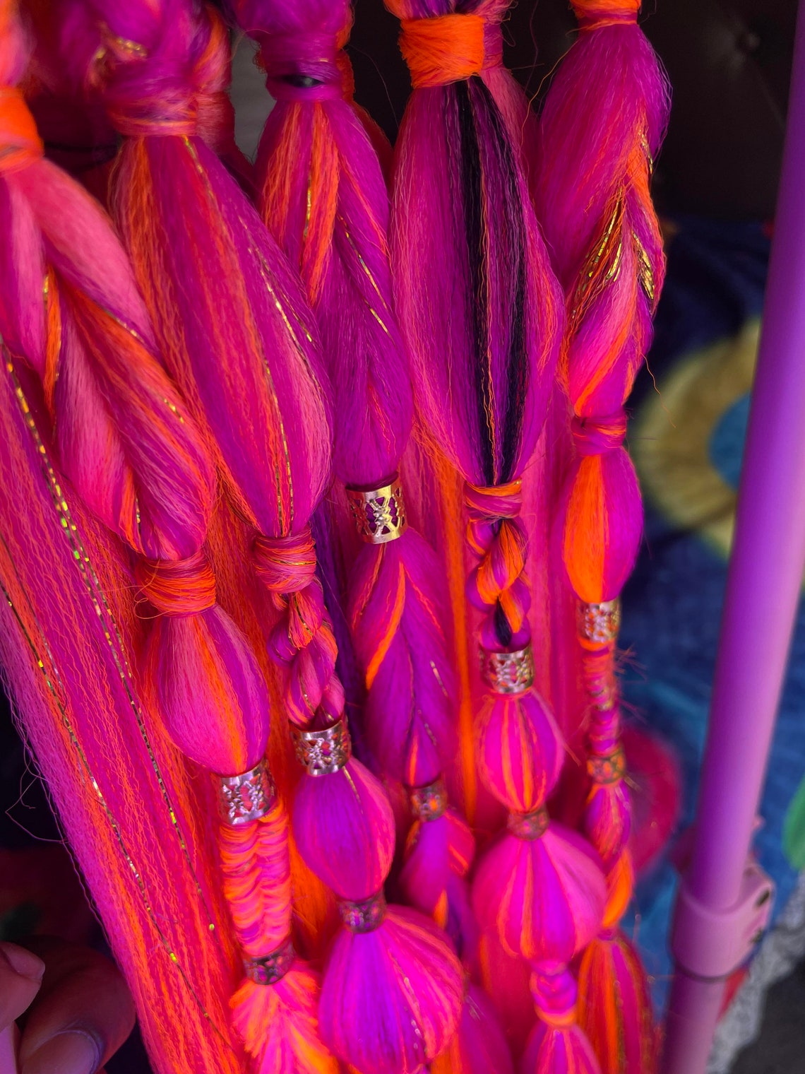 Reusable Rave Braids Sets - Etsy