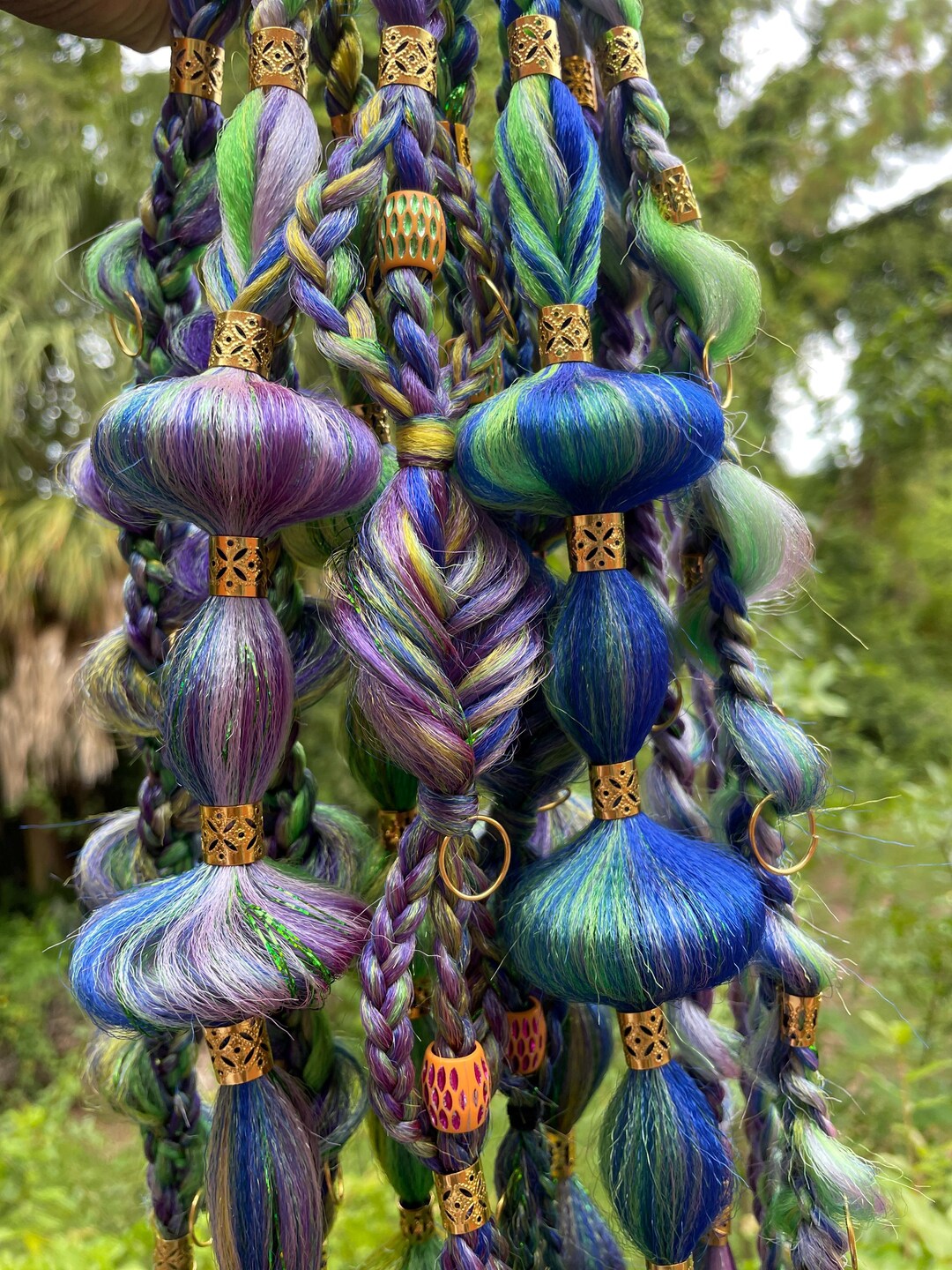 Alien Abduction Rave Braids - Etsy