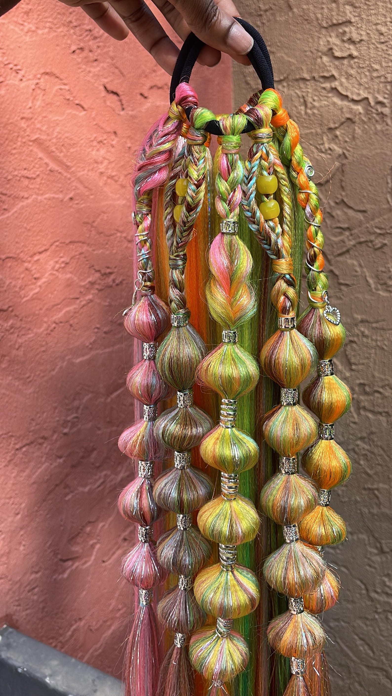 Matching Rave Braids ( Custom Colored) - Etsy