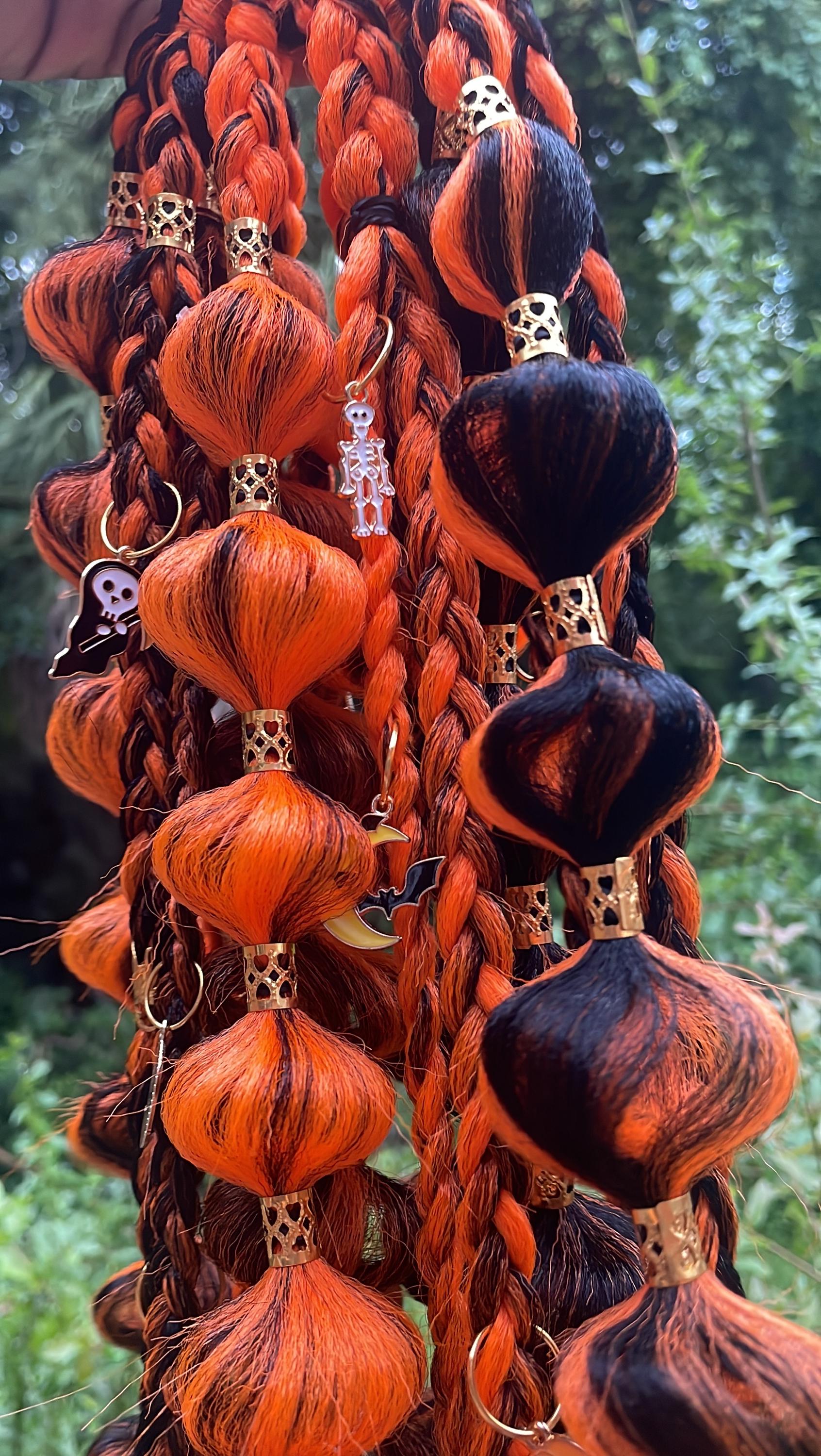 Spooky Halloween Rave Braids - Etsy