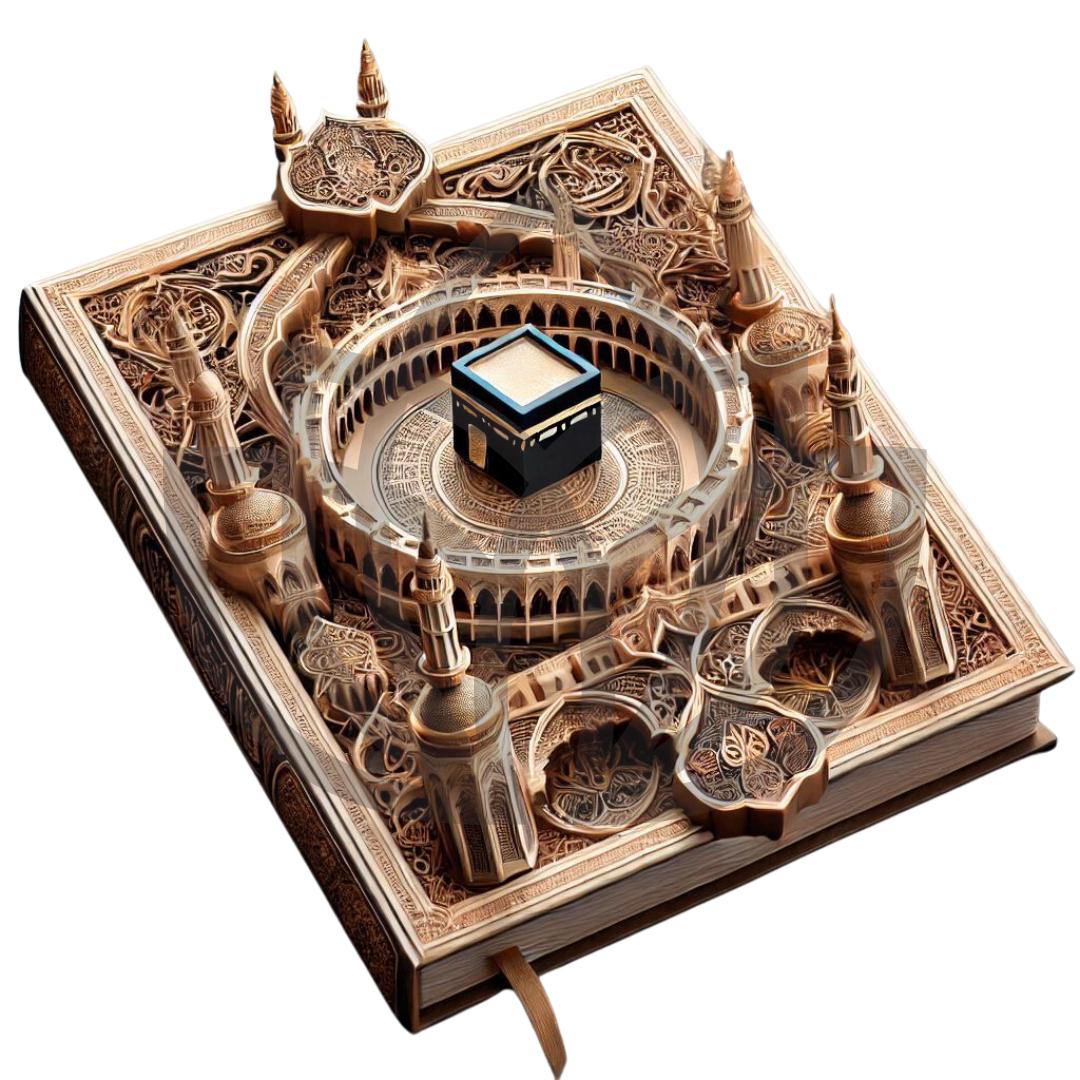 9 Digital Islamic Design Files 3D Kaaba & Quran for Sublimation ...