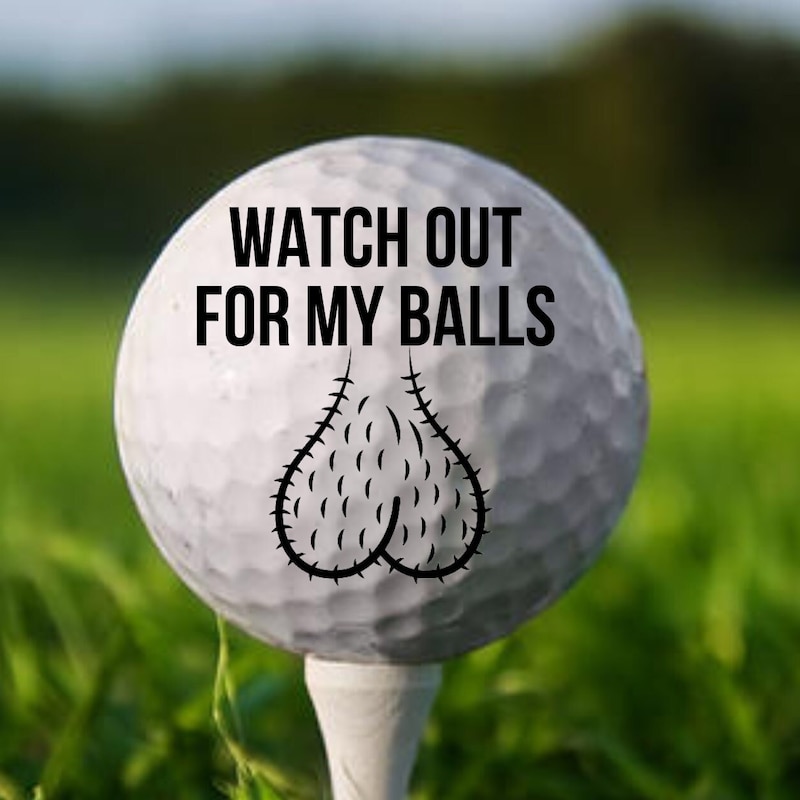 Funny Golf Balls - Etsy