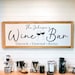 Personalized Wine Bar Sign, Wooden Wine Sign, Wine Cellar Sign, Wine ...