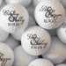 Personalized Wedding Golf Ball Favors, Bride and Groom Golf Balls ...