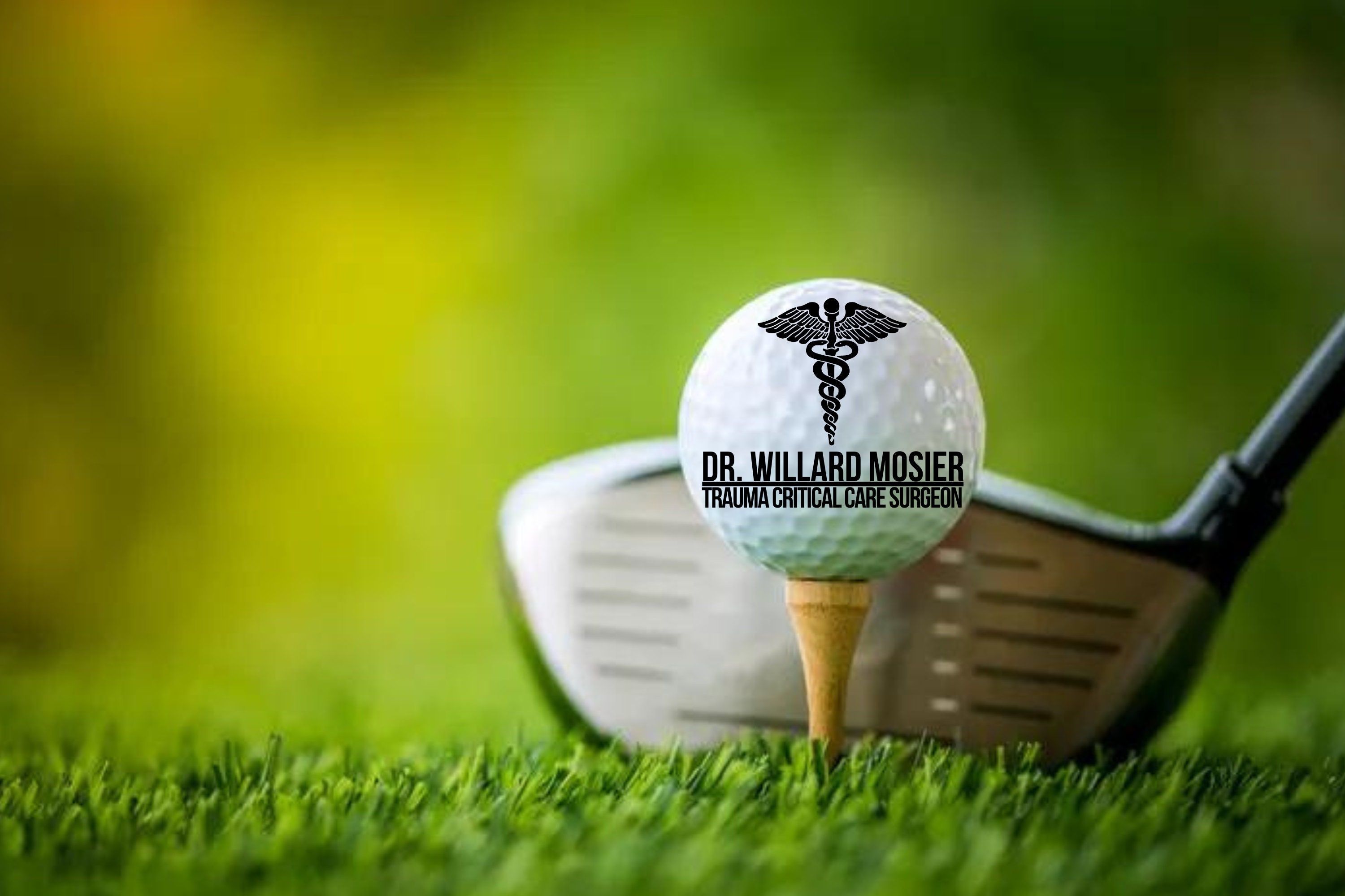 Doctor Golf Ball, Caduceus Doctor Golf Ball Set, Custom Doctor Gift ...