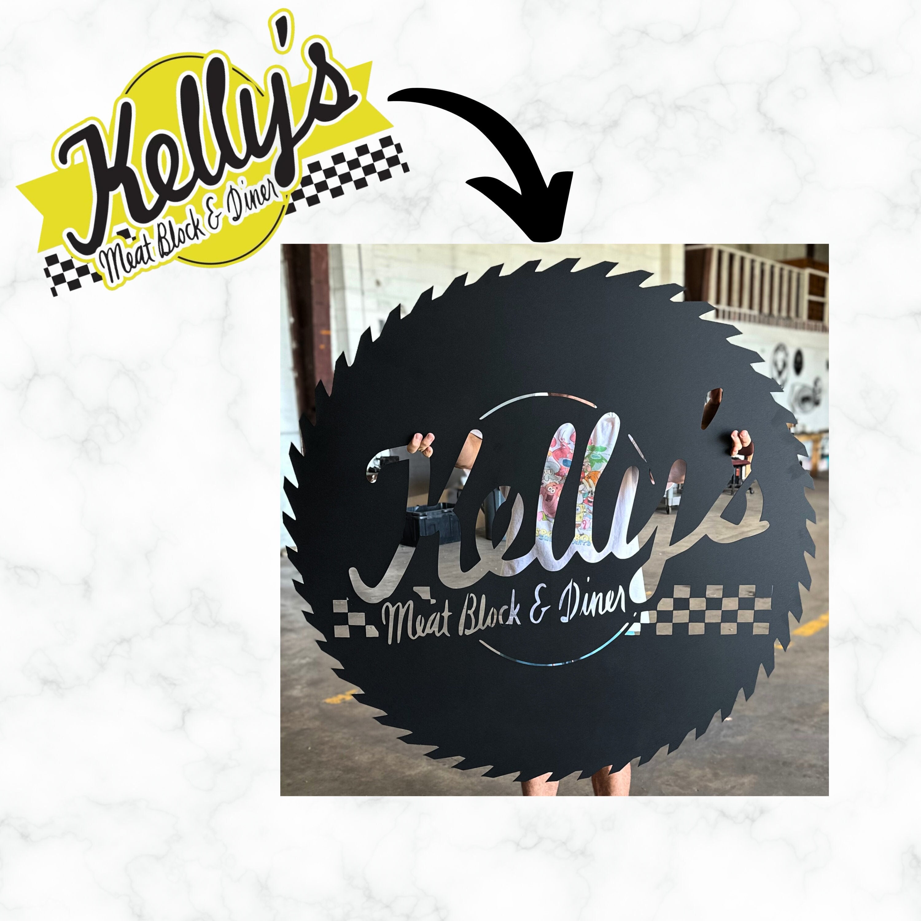 Metal Logo Sign, Custom Logo Sign, Business Logo Sign, Custom Metal ...