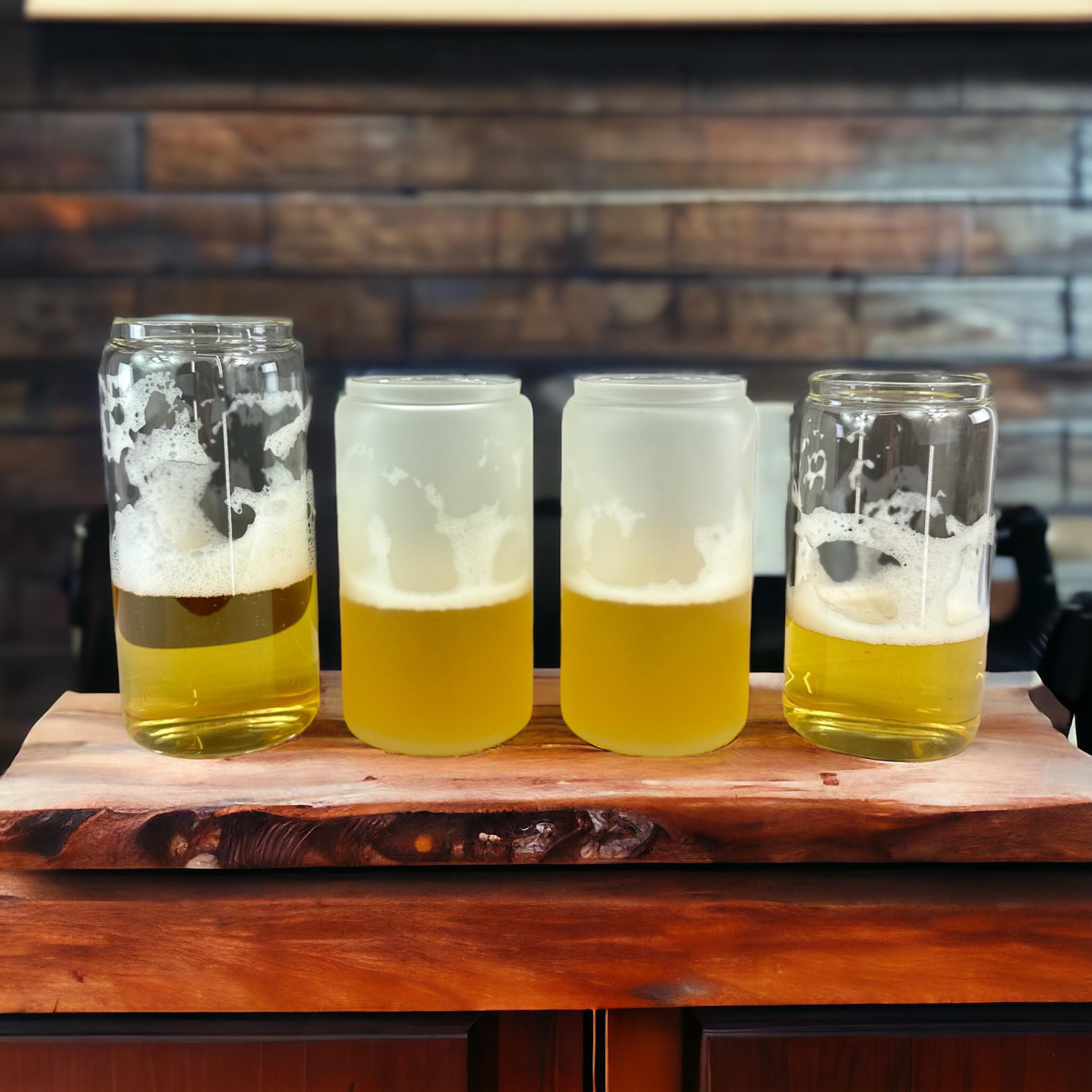 Personalized Beer Cups for Wedding Party, Bachelor Party Gifts, Frosted ...