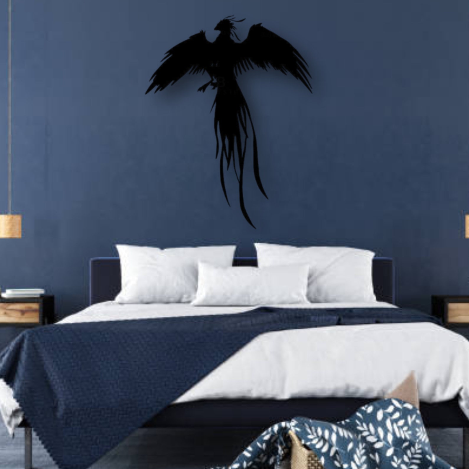 Metal Phoenix, Metal Phoenix Wall Art, Phoenix Art, Phoenix Decor ...