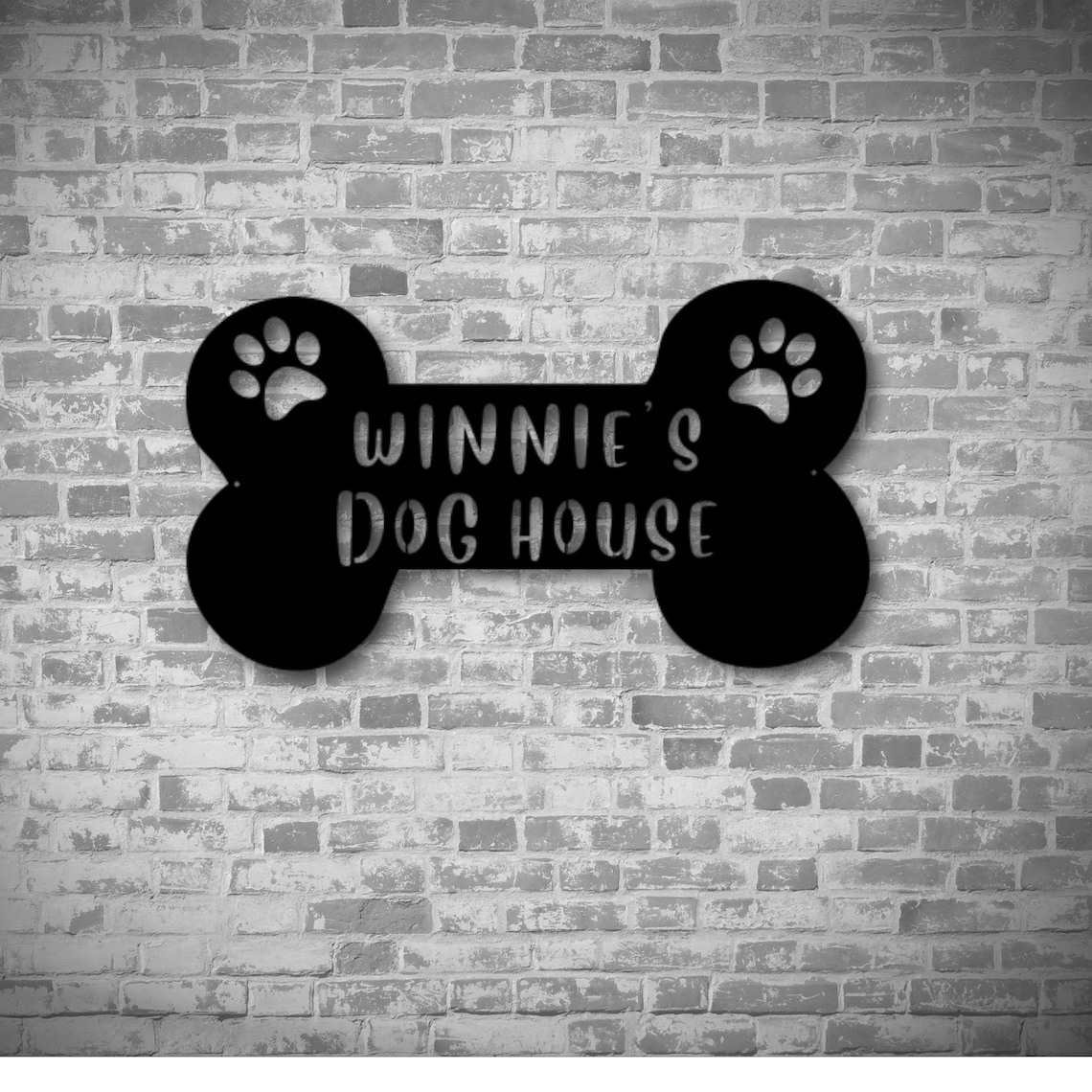 Custom Dog Name Sign Dog House Sign Sign With Dogs Name - Etsy