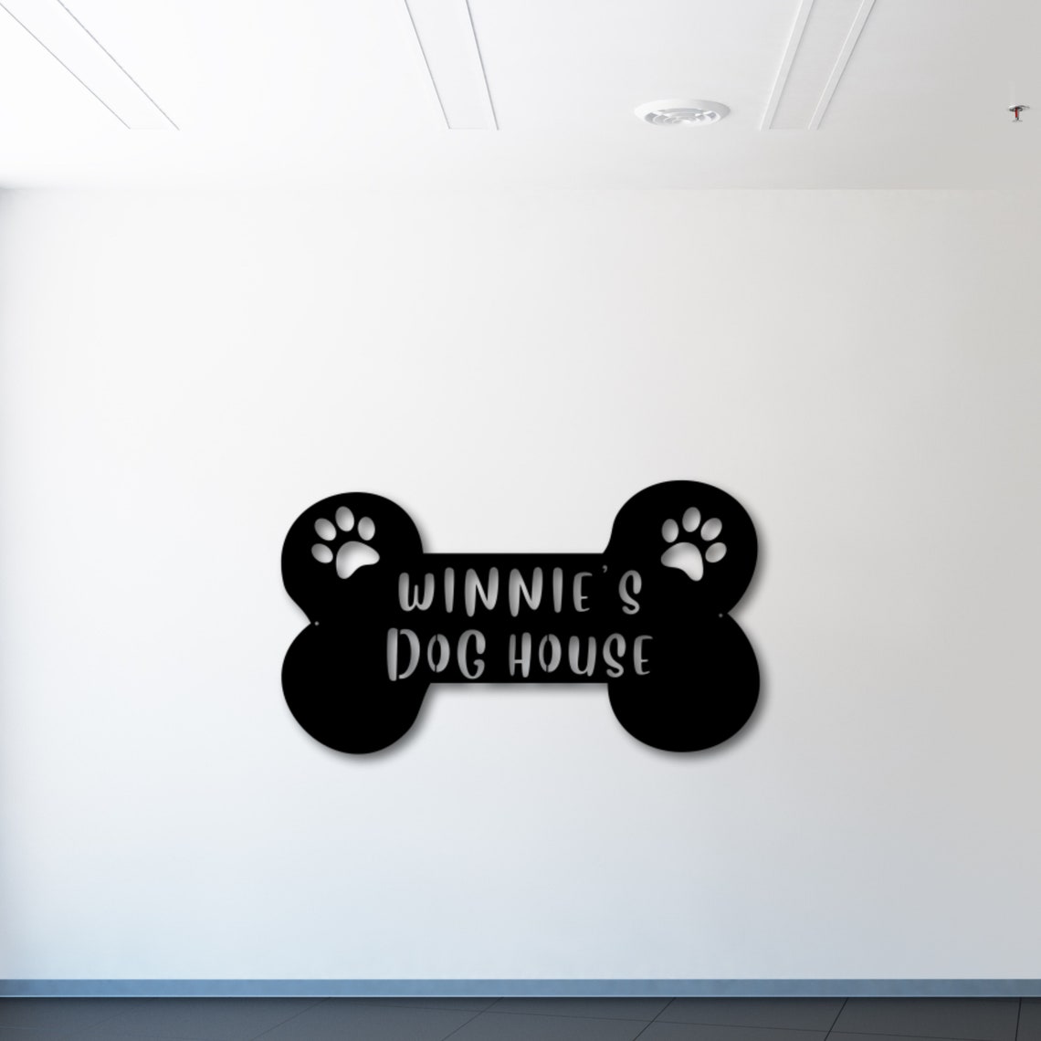 Custom Dog Name Sign Dog House Sign Sign With Dogs Name - Etsy