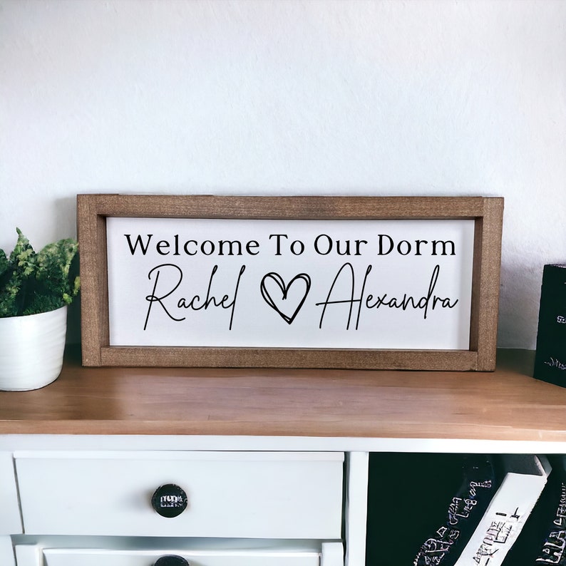 Custom Dorm Room Sign, College Dorm Room Sign, Dorm Room Decor ...