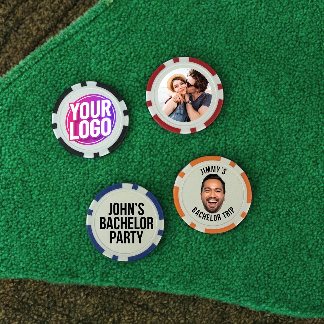 Custom Poker Chip, Custom Printed Poker Chip, Personalized Poker Chip ...