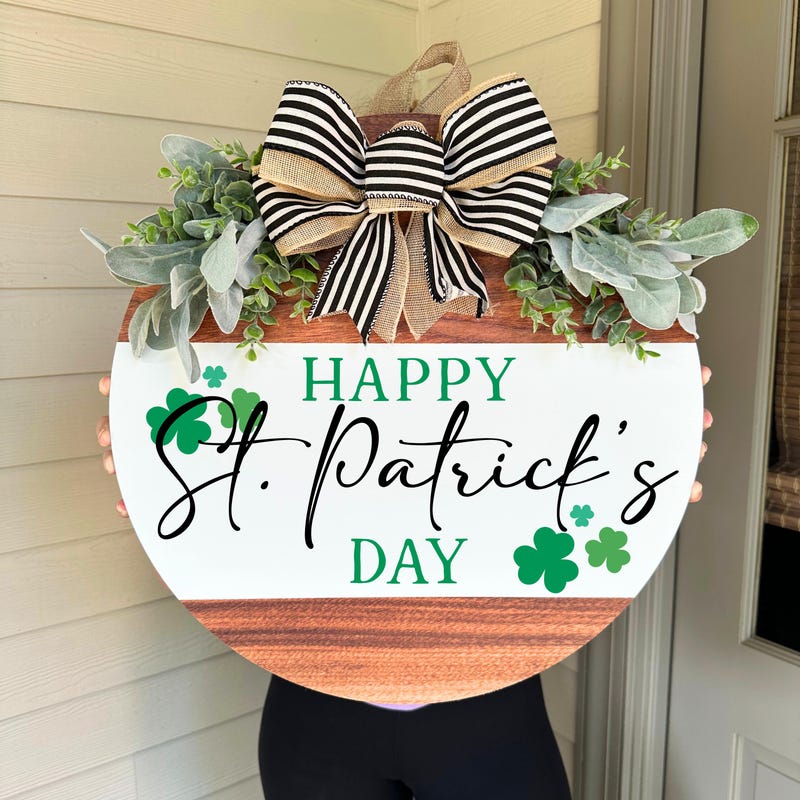 Burlap St Patricks - Etsy