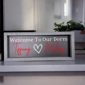 Custom Dorm Room Sign, College Dorm Room Sign, Dorm Room Decor ...
