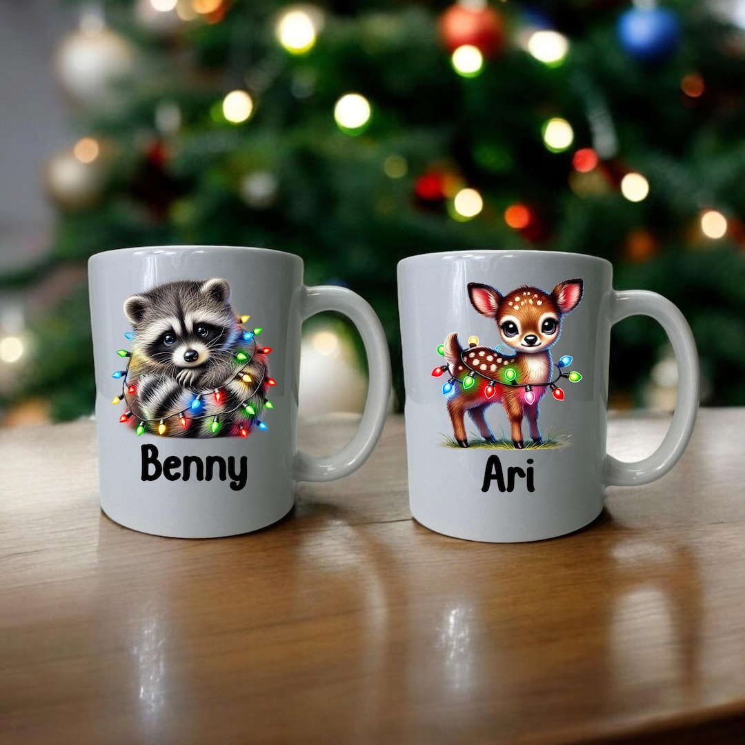 Custom Christmas Mug, Personalized Christmas Mugs, Group Christmas ...